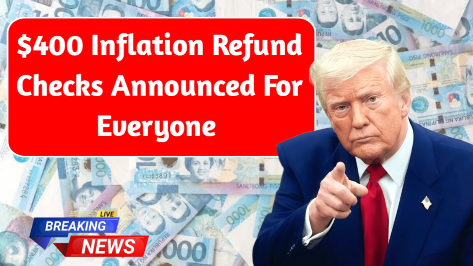 $400 Inflation Refund Checks for Everyone: Payments Rolling Out—Qualify ...